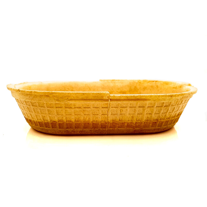 No. 579 | Wafer bowl "Snack-Oval" 37/155x100mm "L" 60 pieces | pjaspe ...